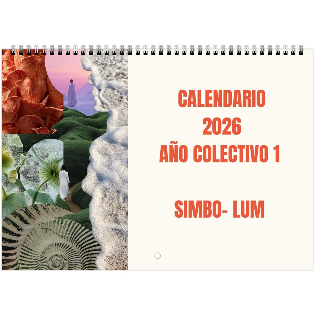 Simbo-lum Calendar 2026 - Art and Numerology for New Beginnings - Etsy