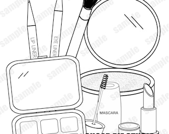Spa Coloring Page | Etsy