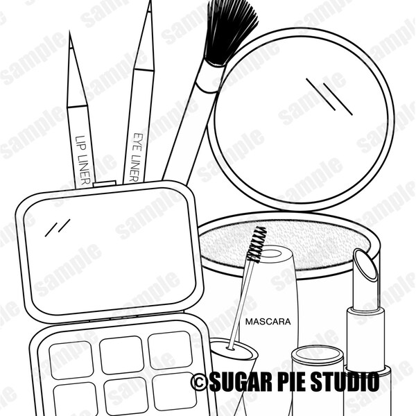 Spa Coloring Sheet - Etsy Australia