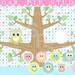 Printable Party Game Pin the Owl on the Tree Perch Activity - Etsy
