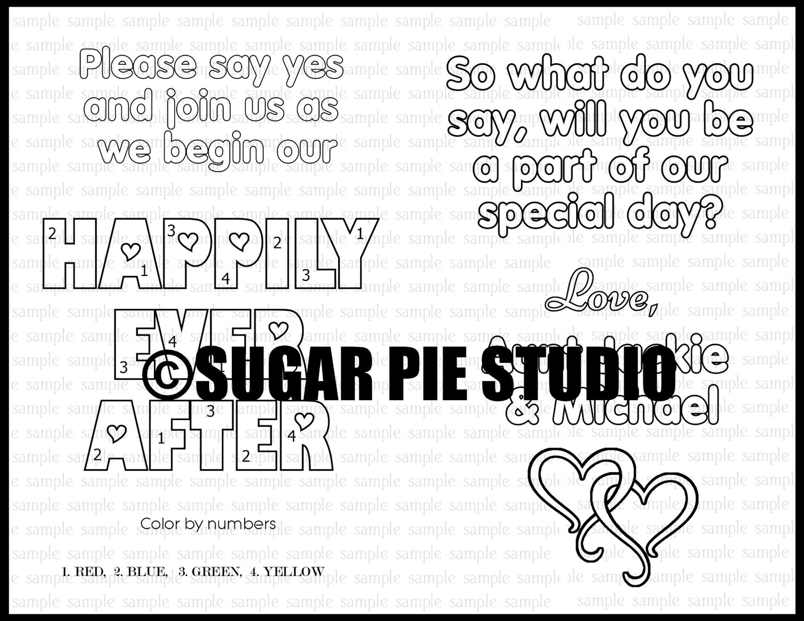 Flower Girl Proposal Coloring Activity Book Personalized - Etsy