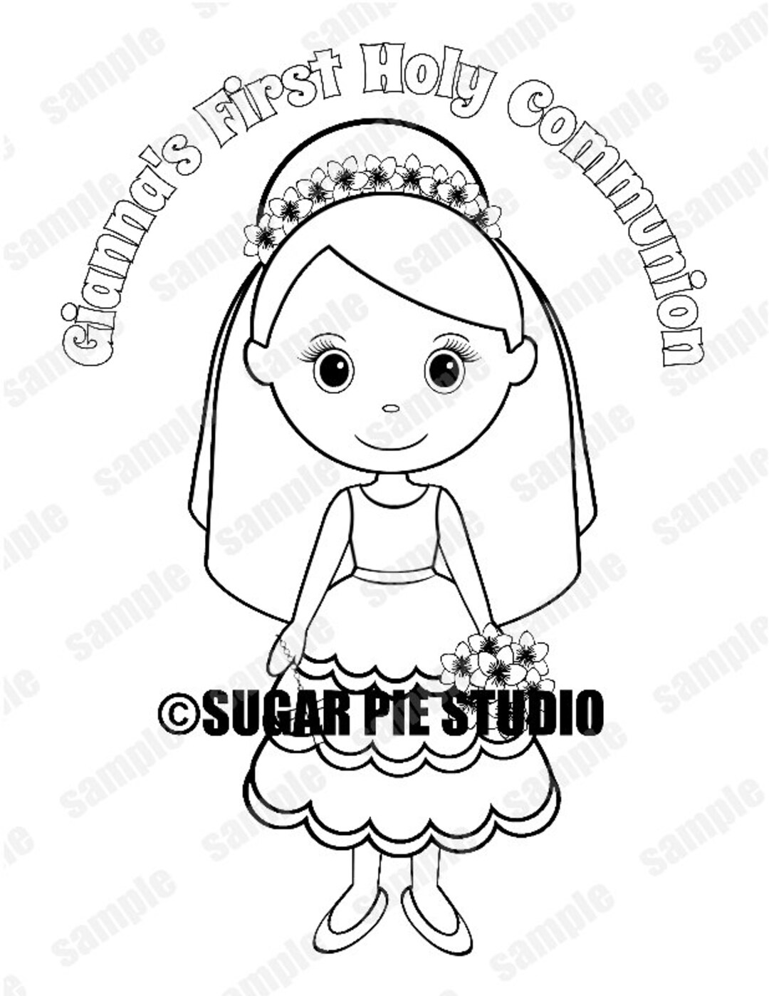Communion Coloring Activity Page PDF or JPEG TEMPLATE Printable ...