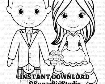 Ring Bearer Coloring Page - Etsy