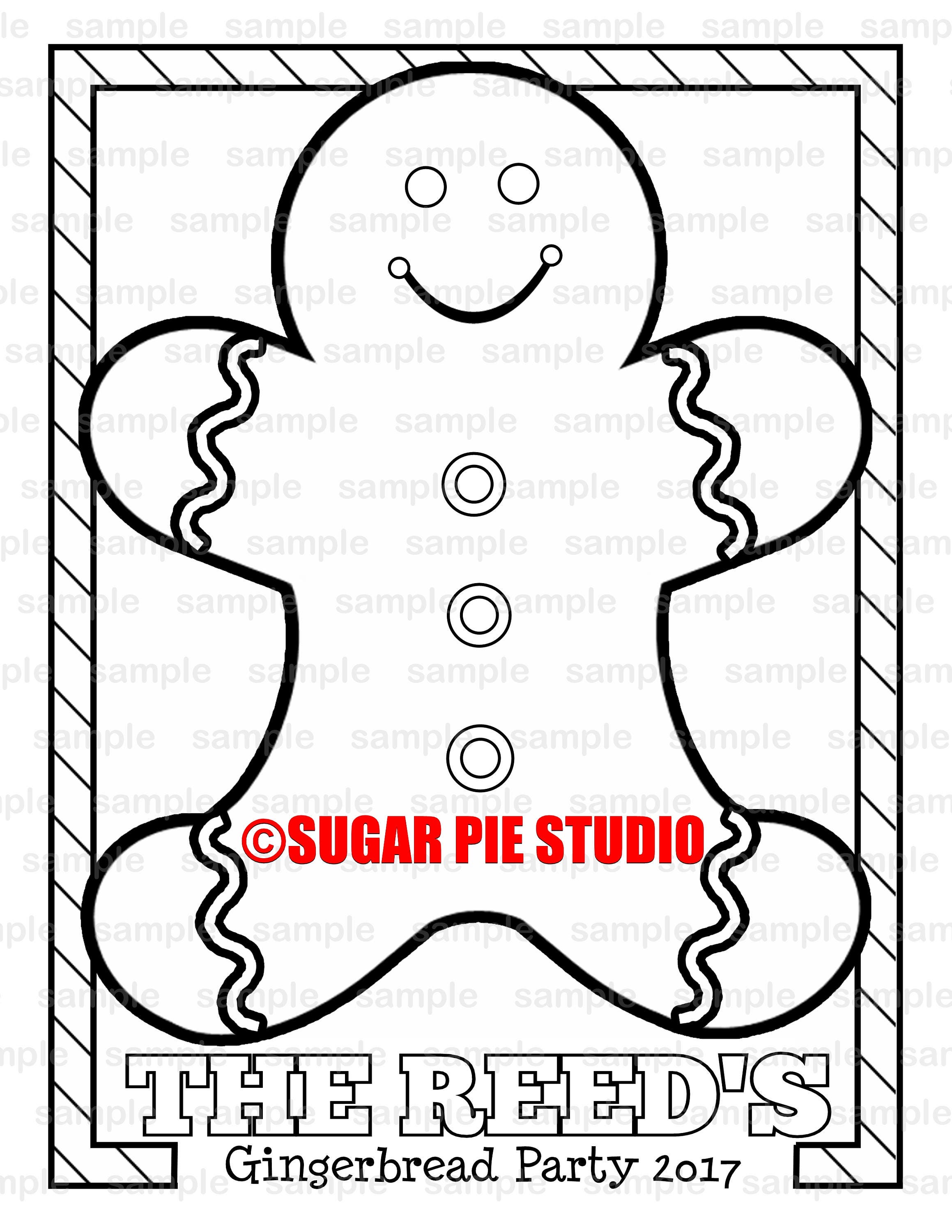 Personalized Printable Holiday Christmas Winter Party Favor Etsy