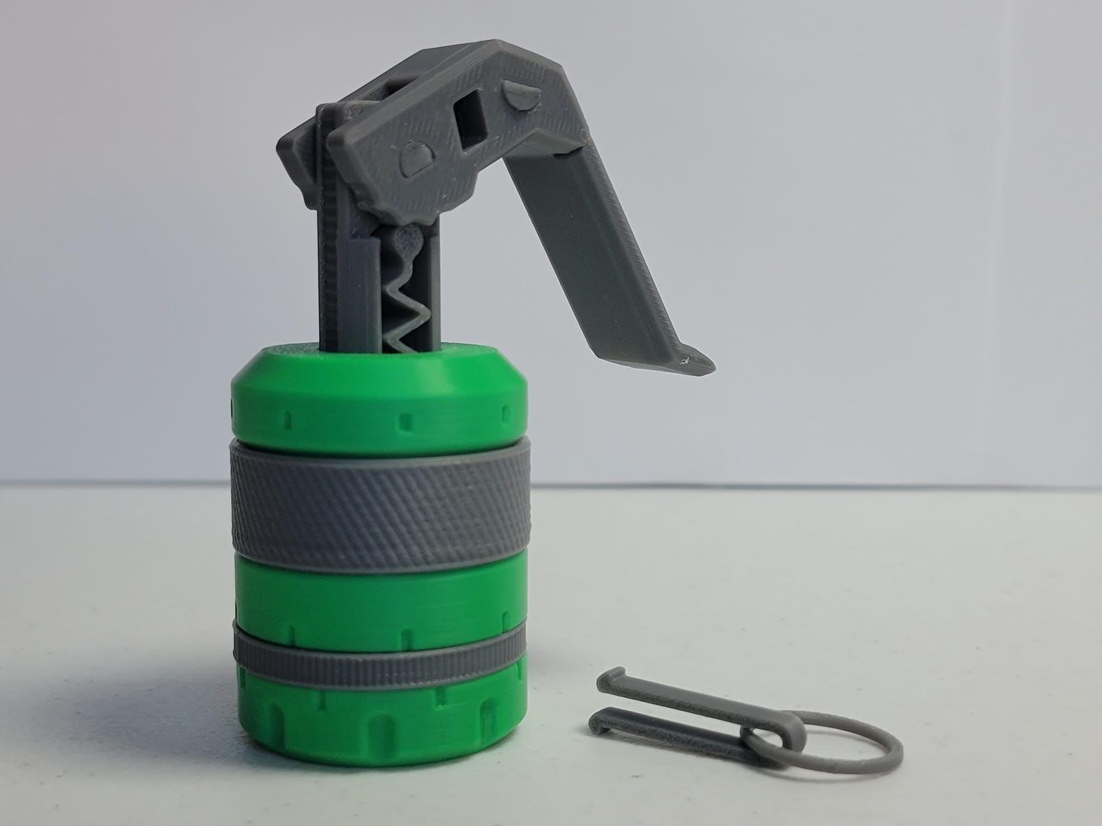 3D Printed Fidget Grenade Toy – 5-in-1 Stress Relief Spinner - Etsy