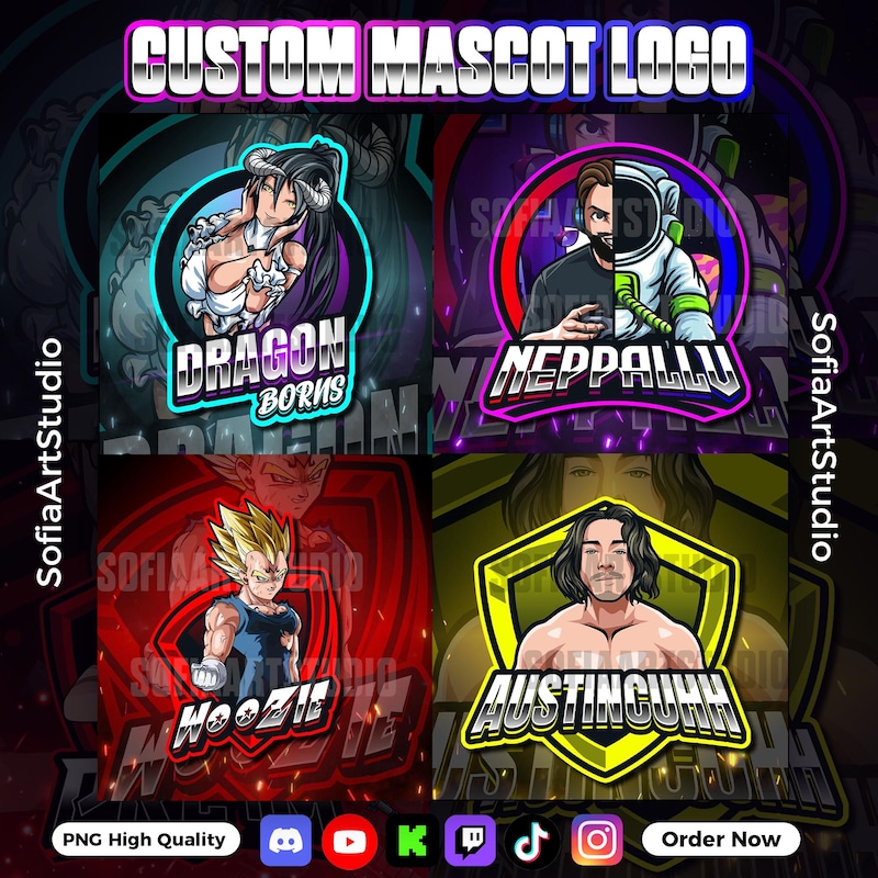 Custom Gaming Avatar - Etsy UK