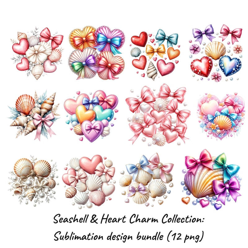 Coquette Hearts - Etsy