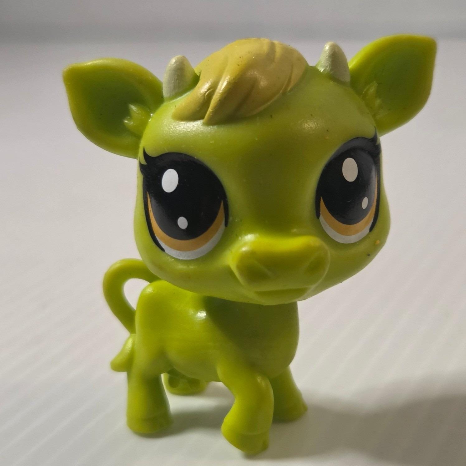 Littlest Pet Shop Cow Mini Green Fair #465 - Etsy