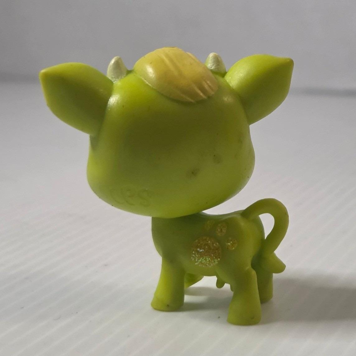 Littlest Pet Shop Cow Mini Green Fair #465 - Etsy