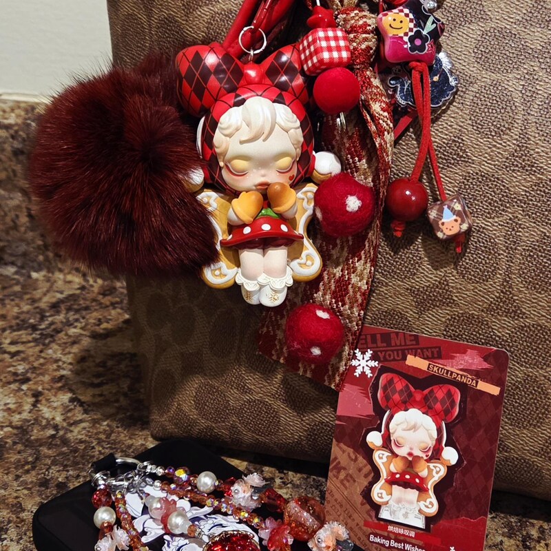 Skullpanda Keychain - Etsy