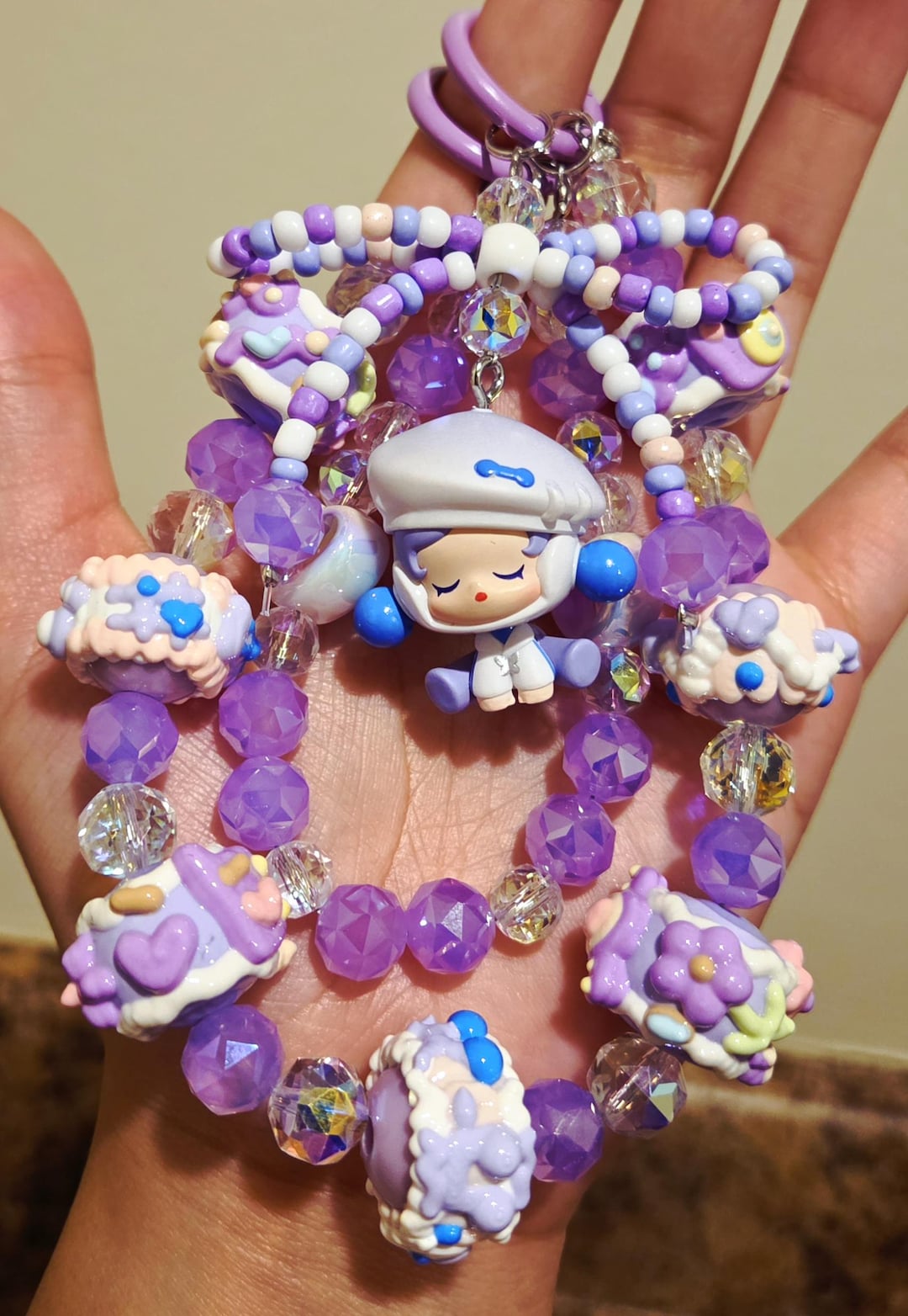 Authentic Shanghai Exclusive "meditator" SP Pop Bean Keychain Phone ...
