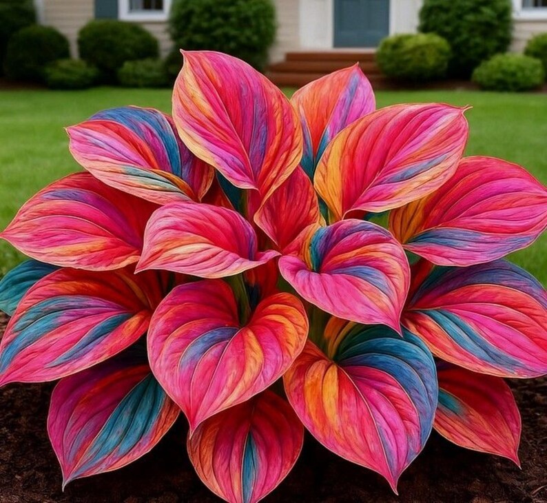 Purple Hosta Seeds – Heart-shaped Leaves – Exotic Shade Garden Plant - Etsy