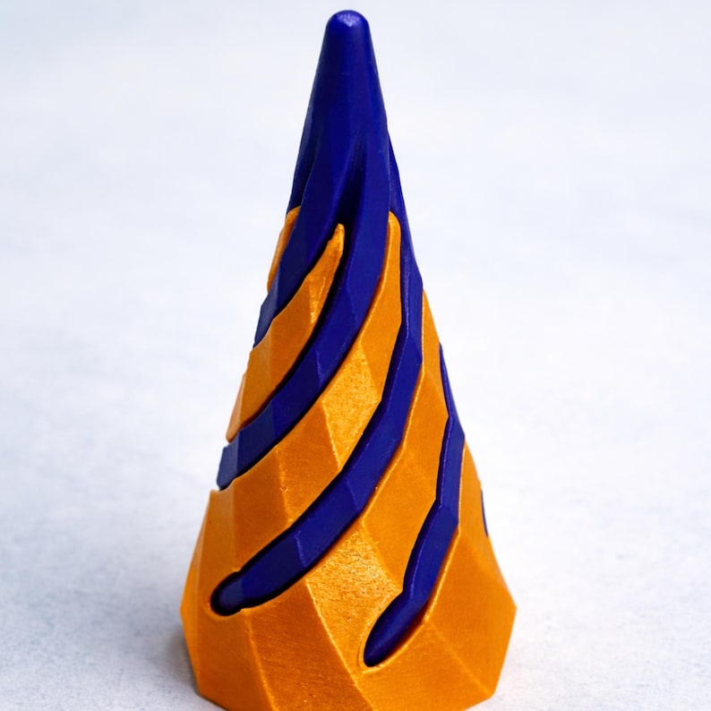 Spiral Fidget Cone – Smooth Twist Desk Fidget for Stress & Focus - Etsy