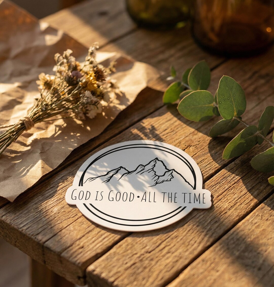 God is Good • All the Time Decal Sticker | God is Good All the Time ...