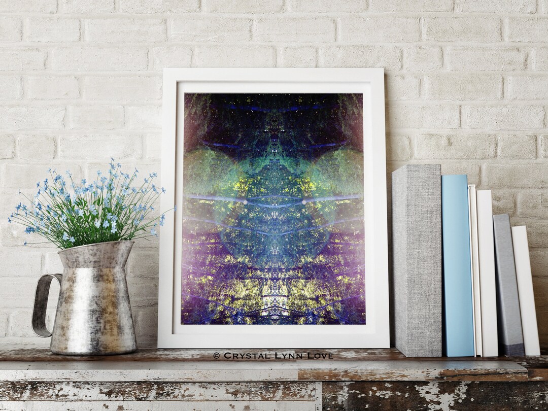 Allumfassendes Licht Dunkel Fotografie Kunst Bild, sofortiger digitaler ...