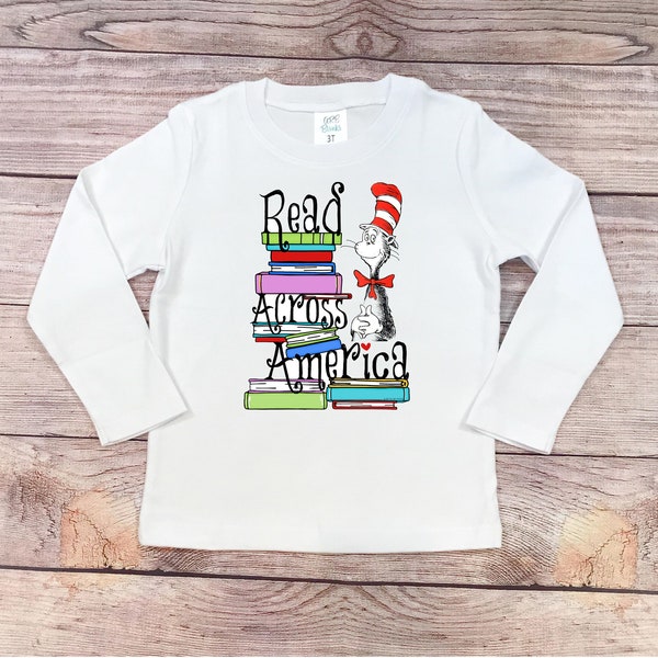 Read Across America Shirt - Etsy