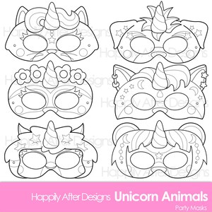 BIRD Animal Mask, Printable Paper Craft Template, Party Favor Pet ...
