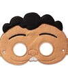 Cute Detective Mask Embroidery Design, Spy Mask, Machine Embroidery ...
