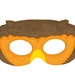 Robin Mask Embroidery Design, Bird Mask, Machine Embroidery, ITH Mask ...