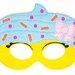 Cupcake Mask Embroidery Design, Cake Mask, Machine Embroidery, ITH Mask ...