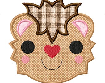 Hedgehog applique | Etsy