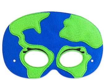 earth embroider mask ITH mask in the hoop mask 5x7 space Earth Mask ...