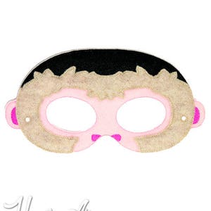 Capuchin Mask Embroidery Design, Capuchin Mask, Machine Embroidery, ITH ...