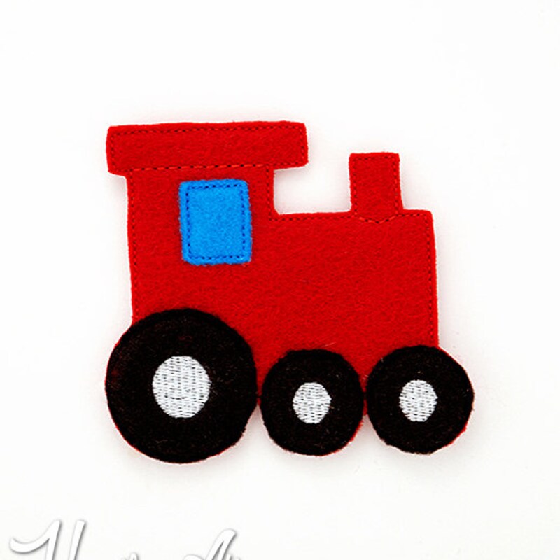 Felt Train Ornament - Etsy