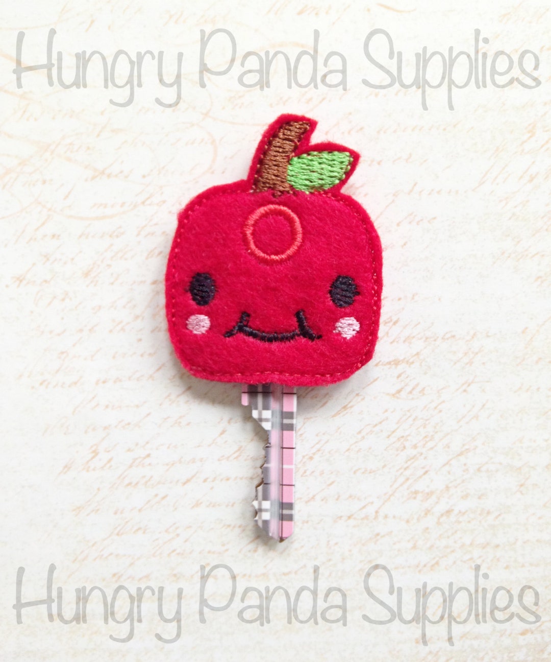 Apple Key Cover Embroidery Design, Apple, Key Cover, Key Cover ...