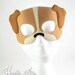 Jack Russell Terrier Mask Embroidery Design, Dog, Machine Embroidery ...