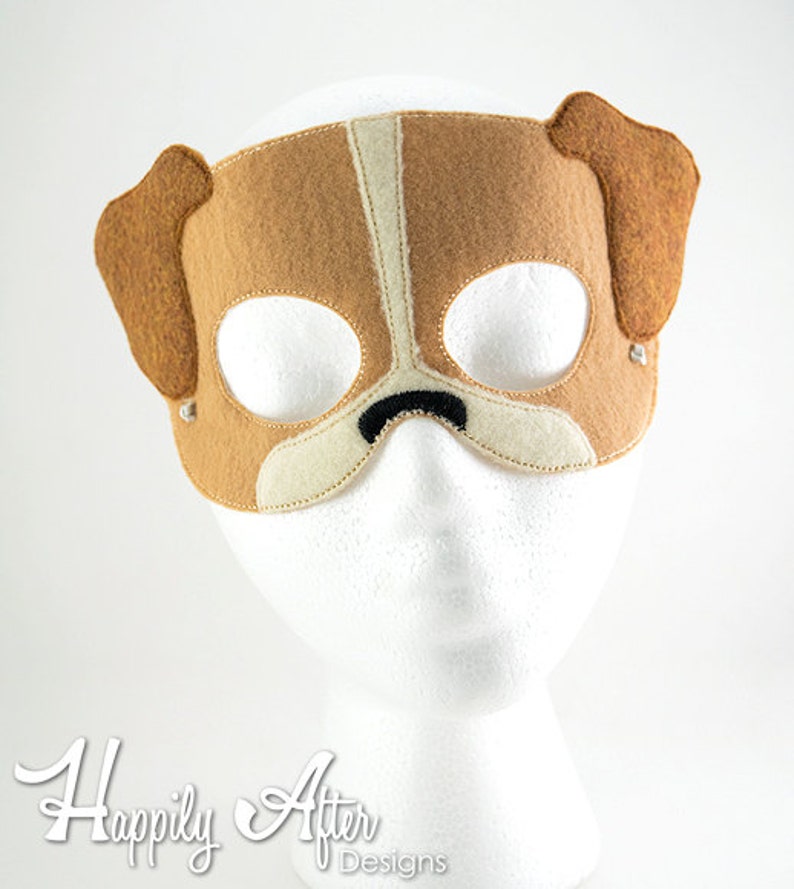 Jack Russell Terrier Mask Embroidery Design, Dog, Machine Embroidery ...