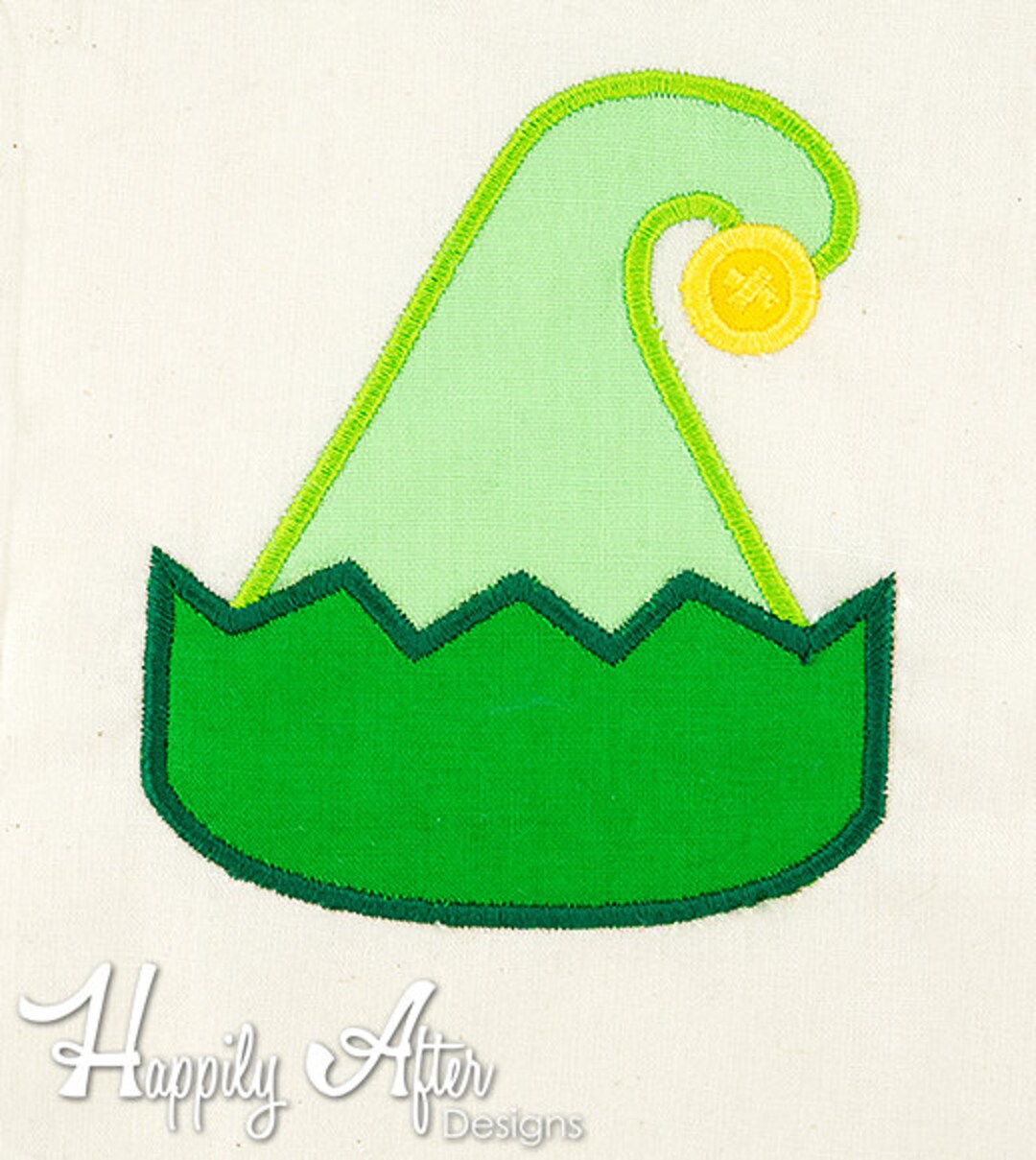 Elf Hat Applique Embroidery Design, Christmas Applique, Elf Applique ...