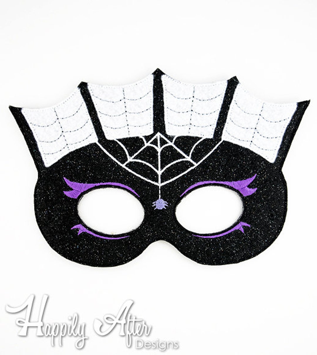 Spider Queen Mask Embroidery Design, Spider Mask, Machine Embroidery ...