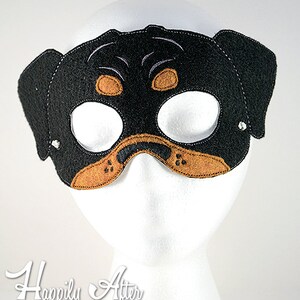 Rottweiler Mask Embroidery Design, Rottweiler Mask, Dog, Machine ...
