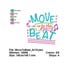 Move to the Beat Filled Stitch Embroidery Design, Dance Embroidery ...