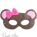 Goldilocks Mask Embroidery Design Pack, Goldilocks Mask, Bears, Machine ...