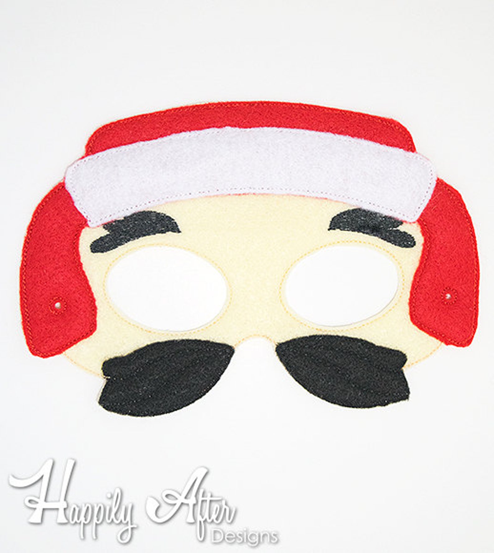 Lumberjack Mask Embroidery Design, Little Red Mask, Machine Embroidery ...