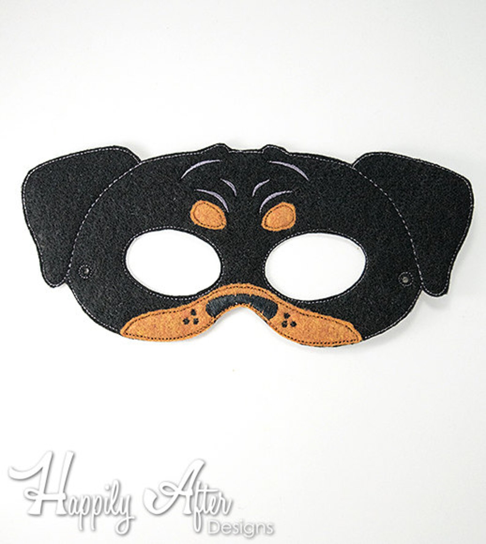 Rottweiler Mask Embroidery Design Rottweiler Mask Dog - Etsy