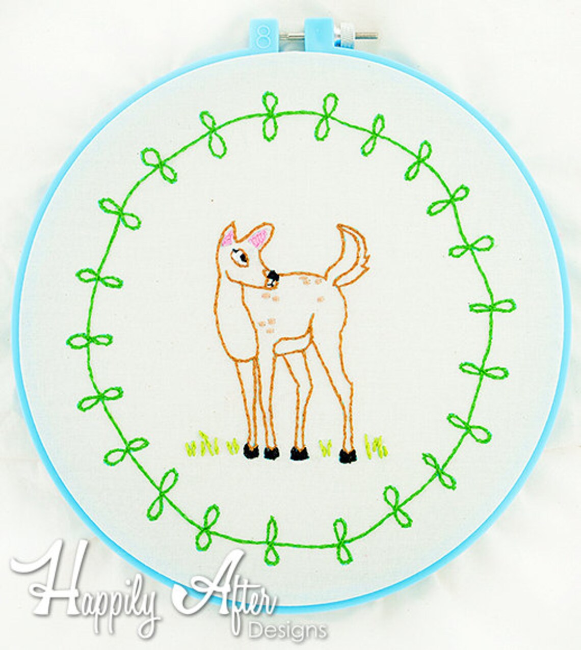 Deer Hand Embroidery Pattern, Deer Pattern, Woodland Animal, Hand ...