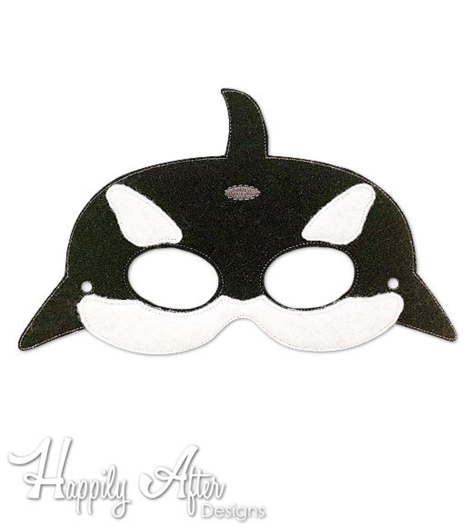 Orca Mask Embroidery Design Killer Whale Mask Machine - Etsy