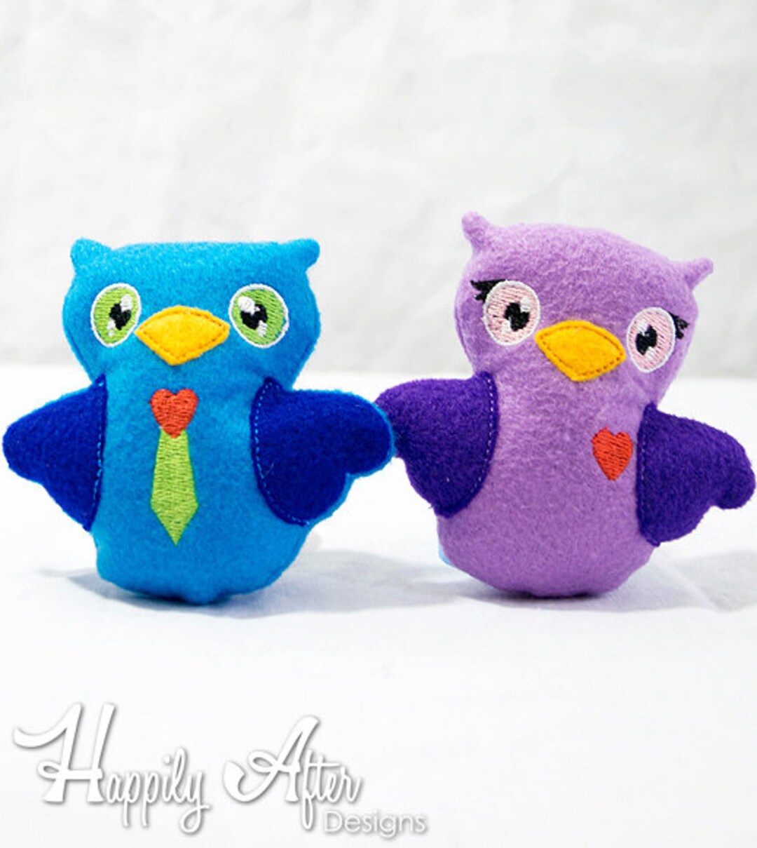 Love Owls Stuffies Embroidery Designs, Owl Stuffy, Machine Embroidery ...