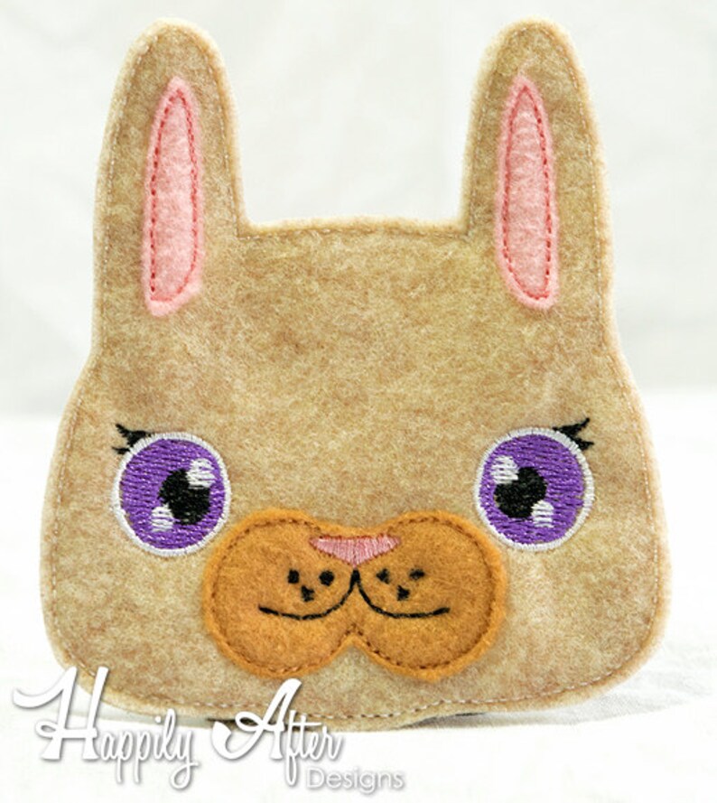 Bunny Rabbit Stuffie Embroidery Design Bunny Stuffy Machine - Etsy