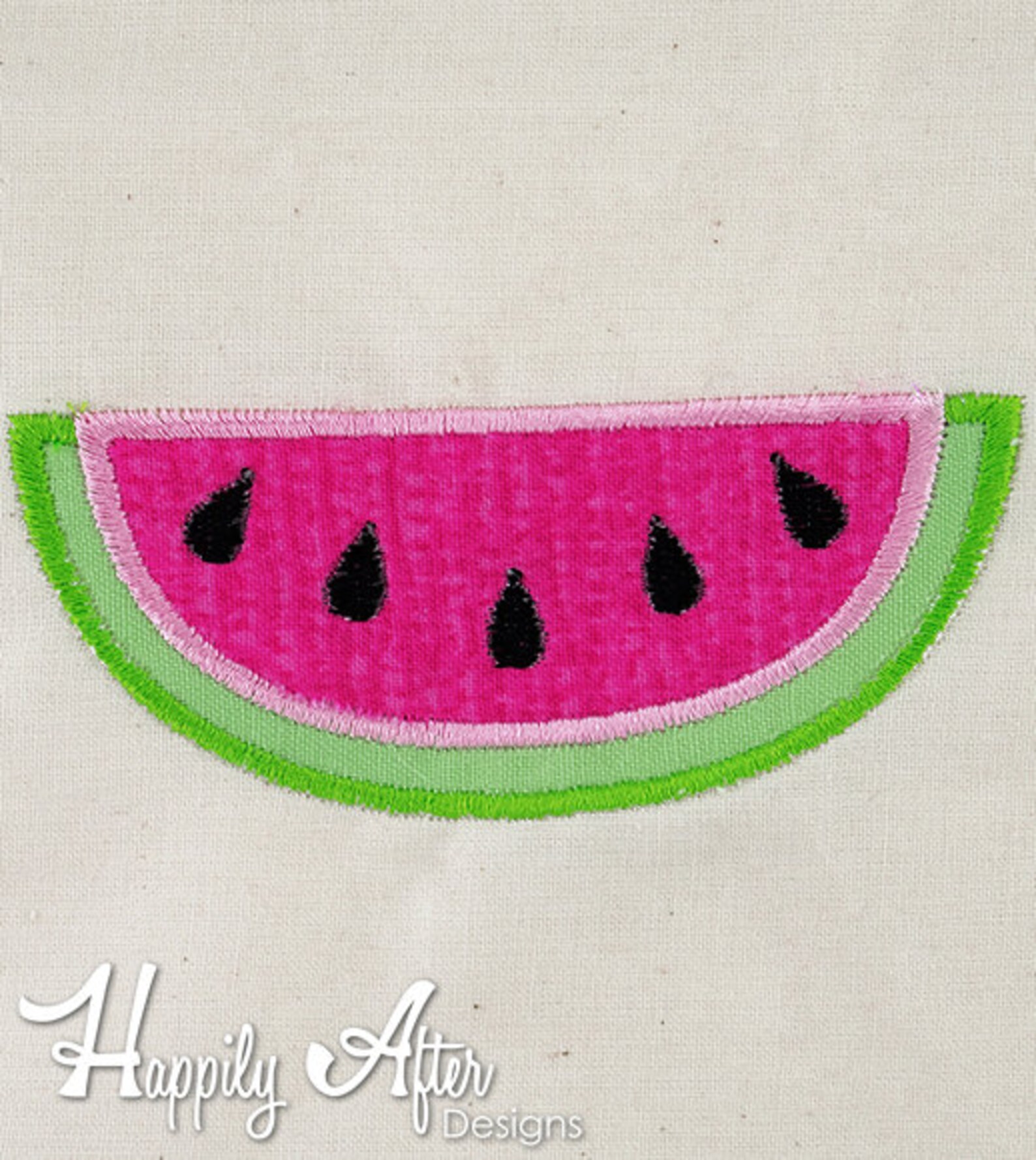 Watermelon Applique Embroidery Design, Watermelon Applique, Summer ...
