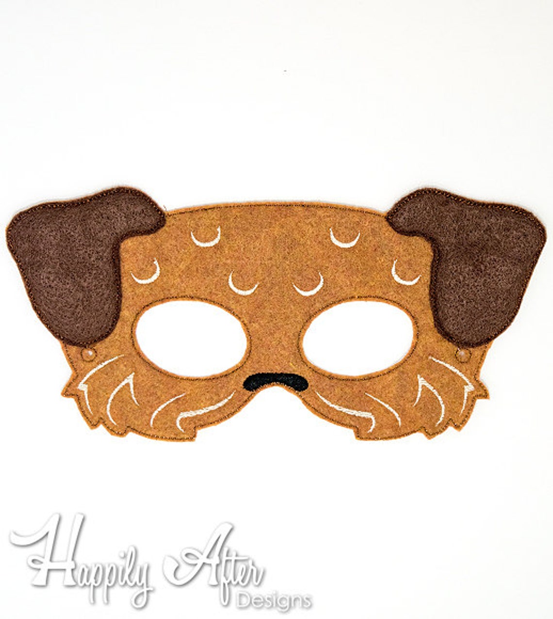 Terrier Dog Mask Embroidery Design Pack, Dog, Scottish, Westie, Machine ...