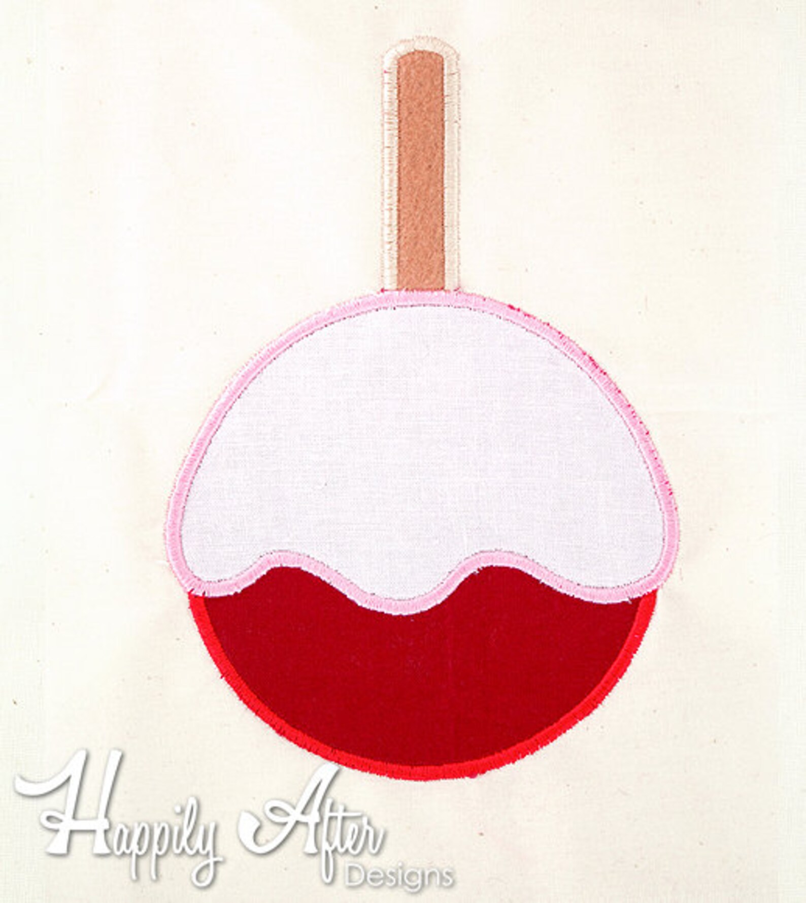Candy Apple Applique Embroidery Design Apple Applique Candy - Etsy