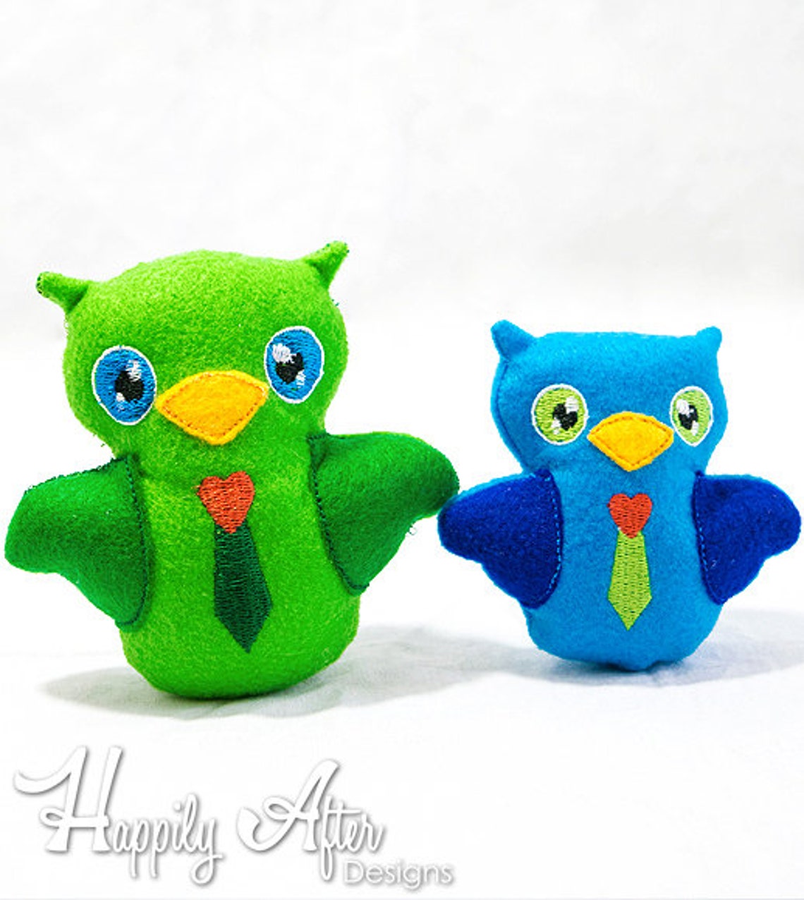 Love Owls Stuffies Embroidery Designs Owl Stuffy Machine - Etsy