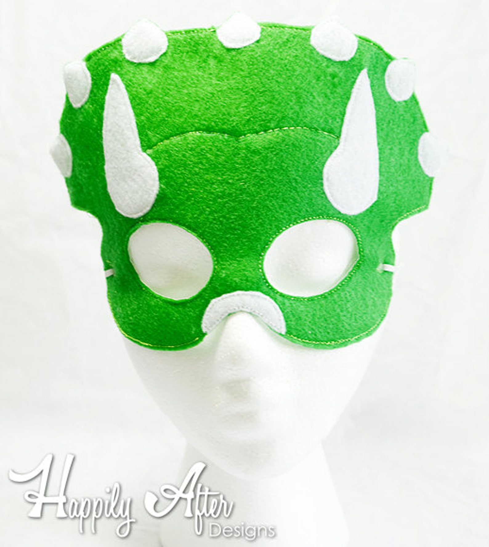 Triceratops Dinosaur Mask Embroidery Design Dinosaur Mask | Etsy