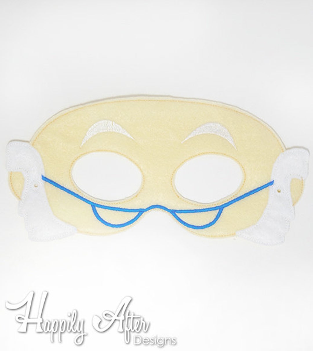 Smee Mask Embroidery Design Peter Pan Mask Machine - Etsy