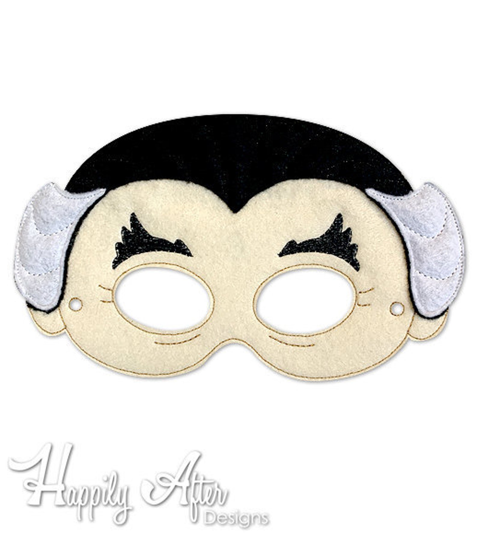 Sarcastic Vampire Mask Embroidery Design Vamp Mask Machine | Etsy