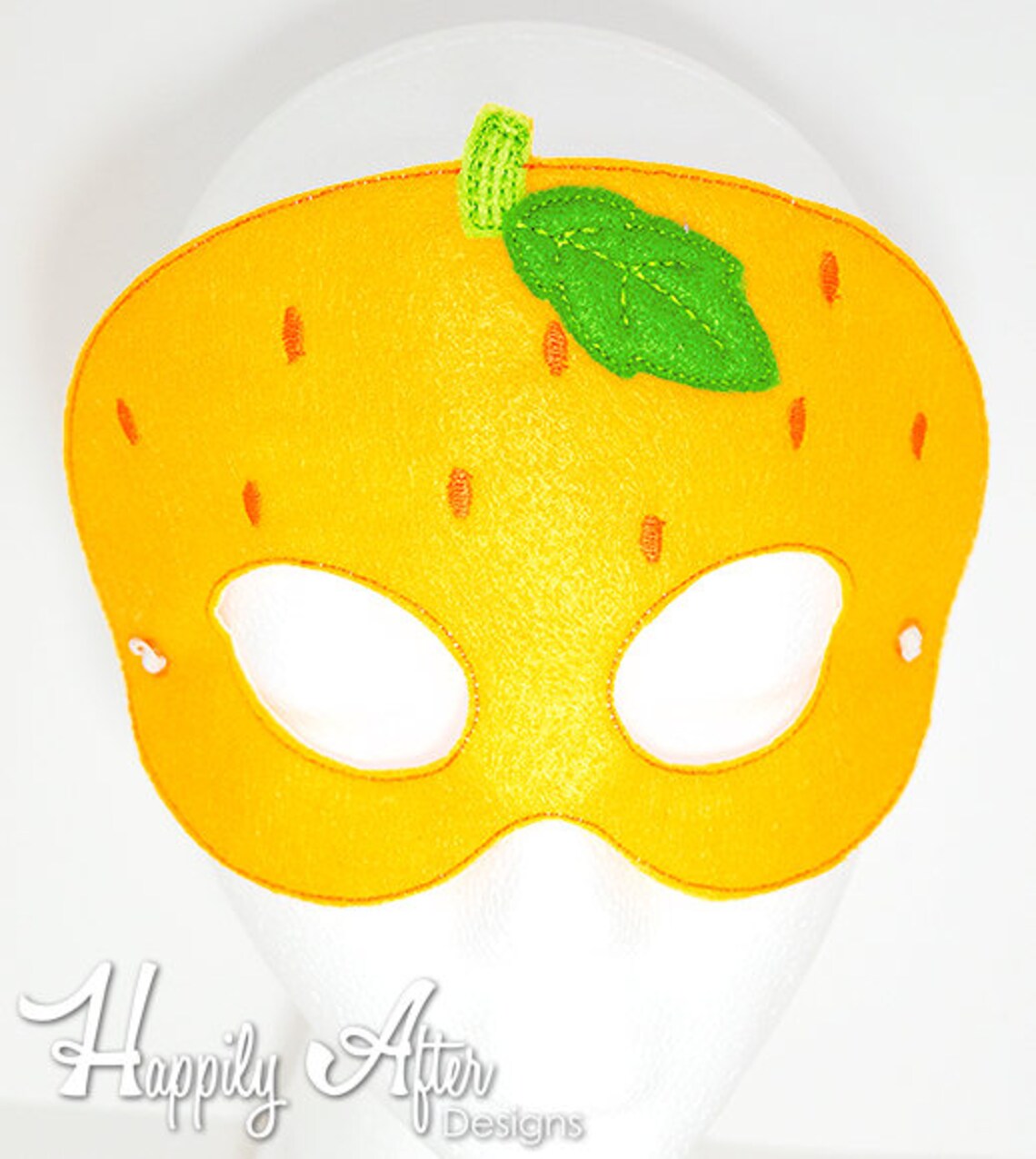 Orange Mask Embroidery Design orange mask machine | Etsy